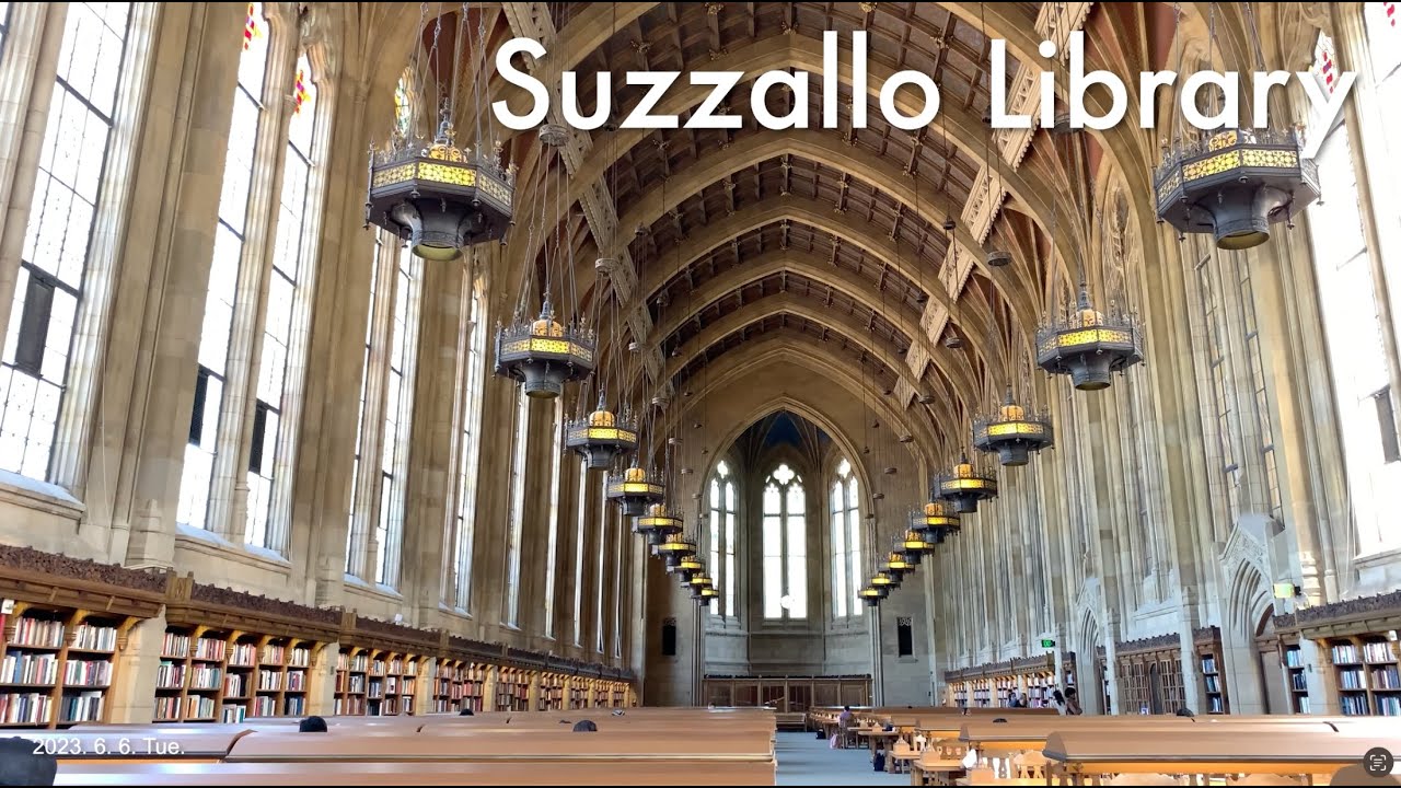 230606_Suzzallo Library in Seattle, US - YouTube