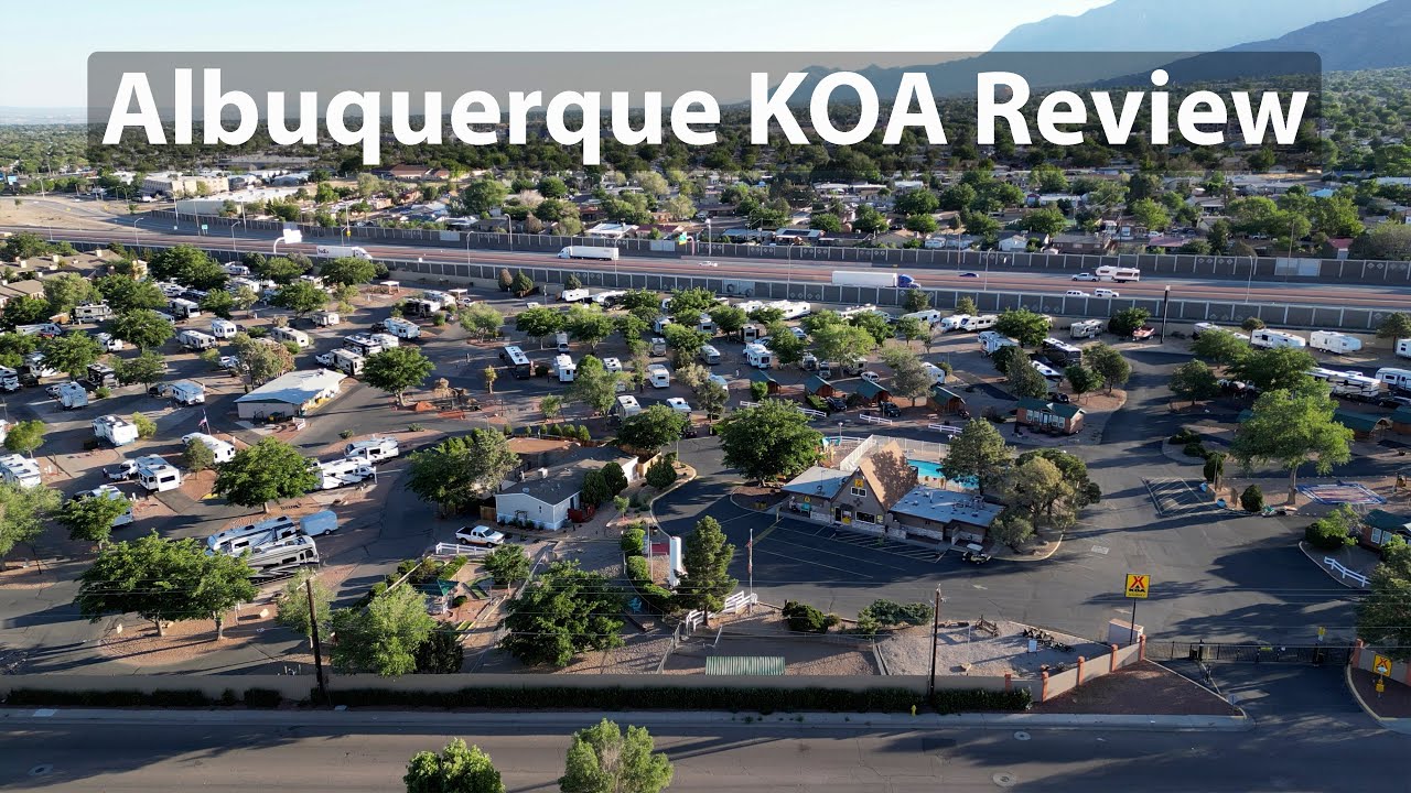 Albuquerque, NM KOA Review - YouTube