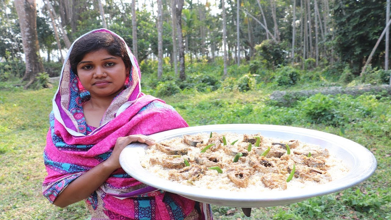 Bengali Ilish Pulao recipe | Hilsa Fish Pulao Recipe | Delicious Hilsa ...