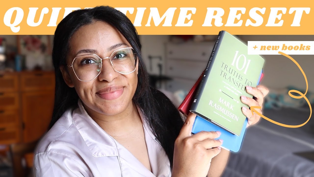 Quiet Time Reset | New books, podcasts, devos - YouTube