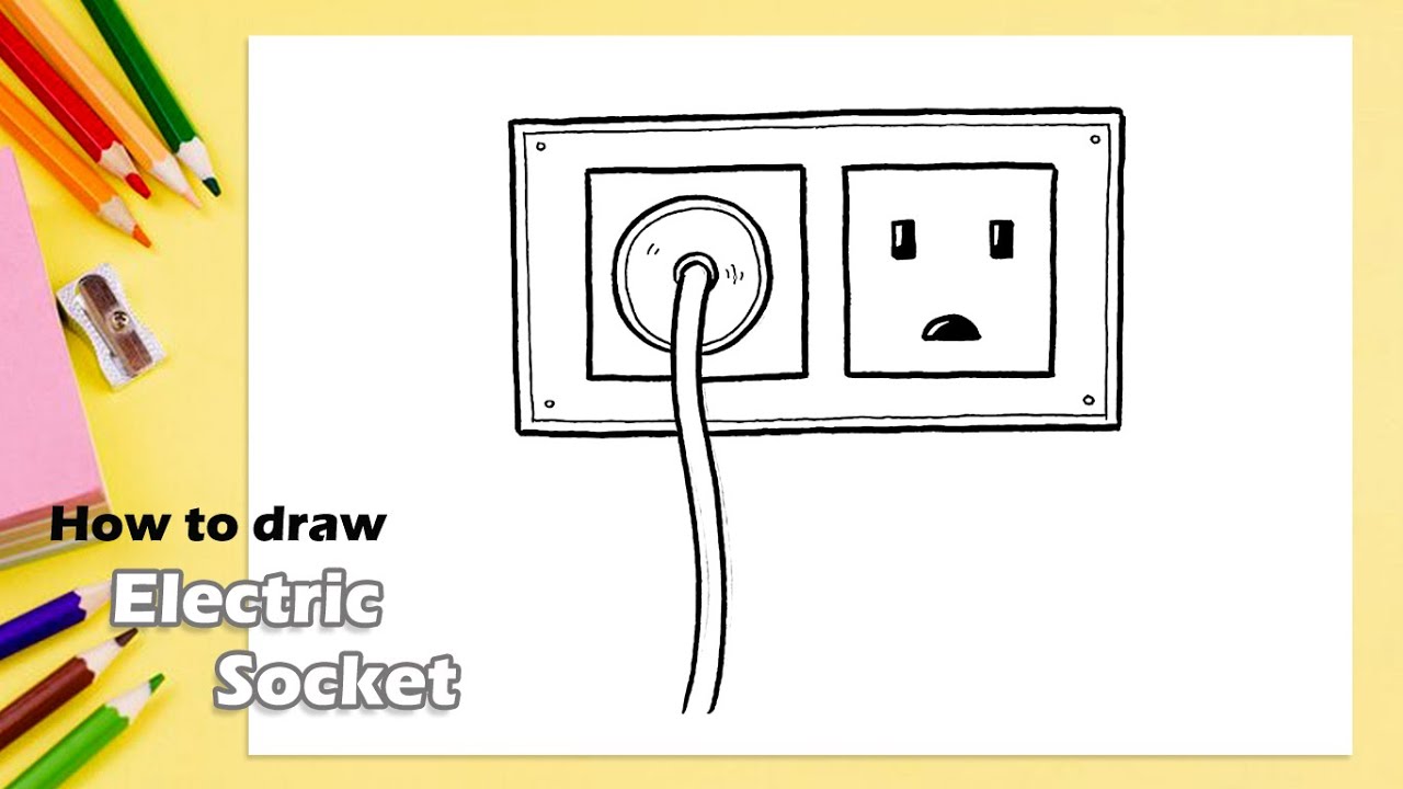 Outlet And Plug Drawing Collection Factory Www pinnaxis