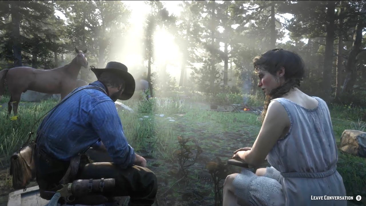 Arthur Tells Mary Beth About the Life He's Living In | RDR 2 - YouTube