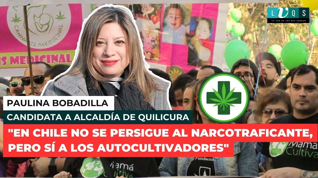 PAULINA BOBADILLA: "EN CHILE NO SE PERSIGUE AL NARCOTRAFICANTE, PERO SÍ ...
