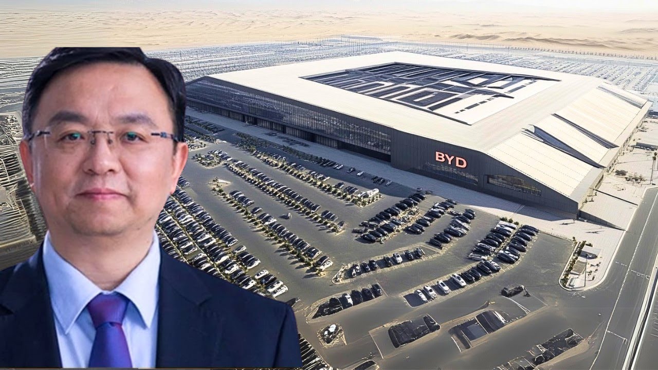BYD Builds WORLD'S LARGEST Giga Factory 10X Tesla's Size - YouTube