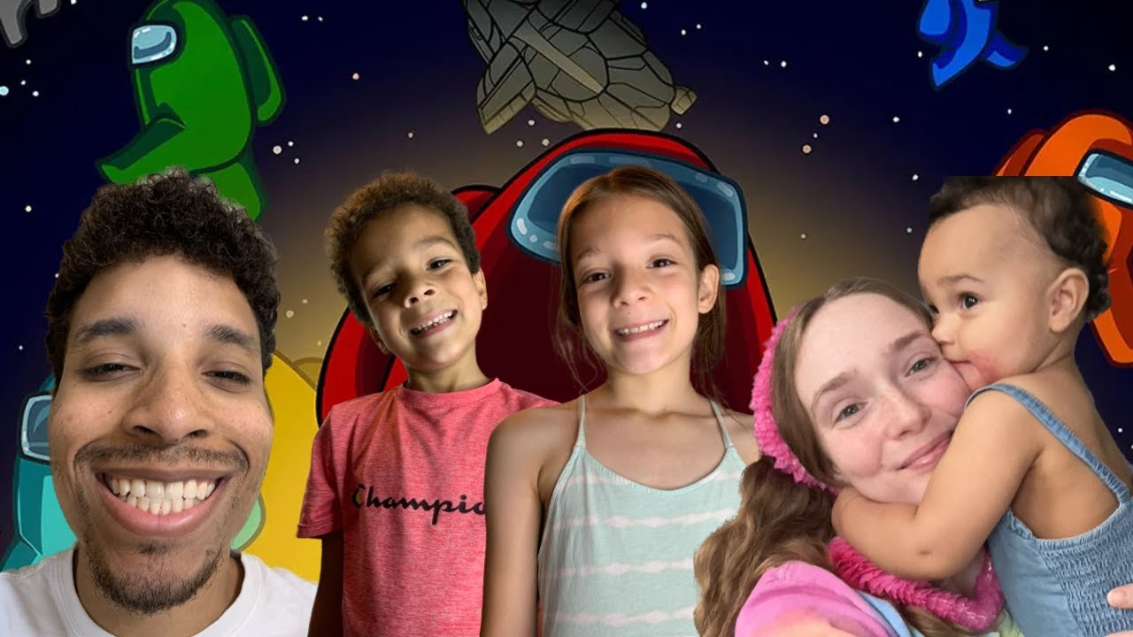 Playing Among Us with Our Kids! Mommy Keeps Winning! - YouTube