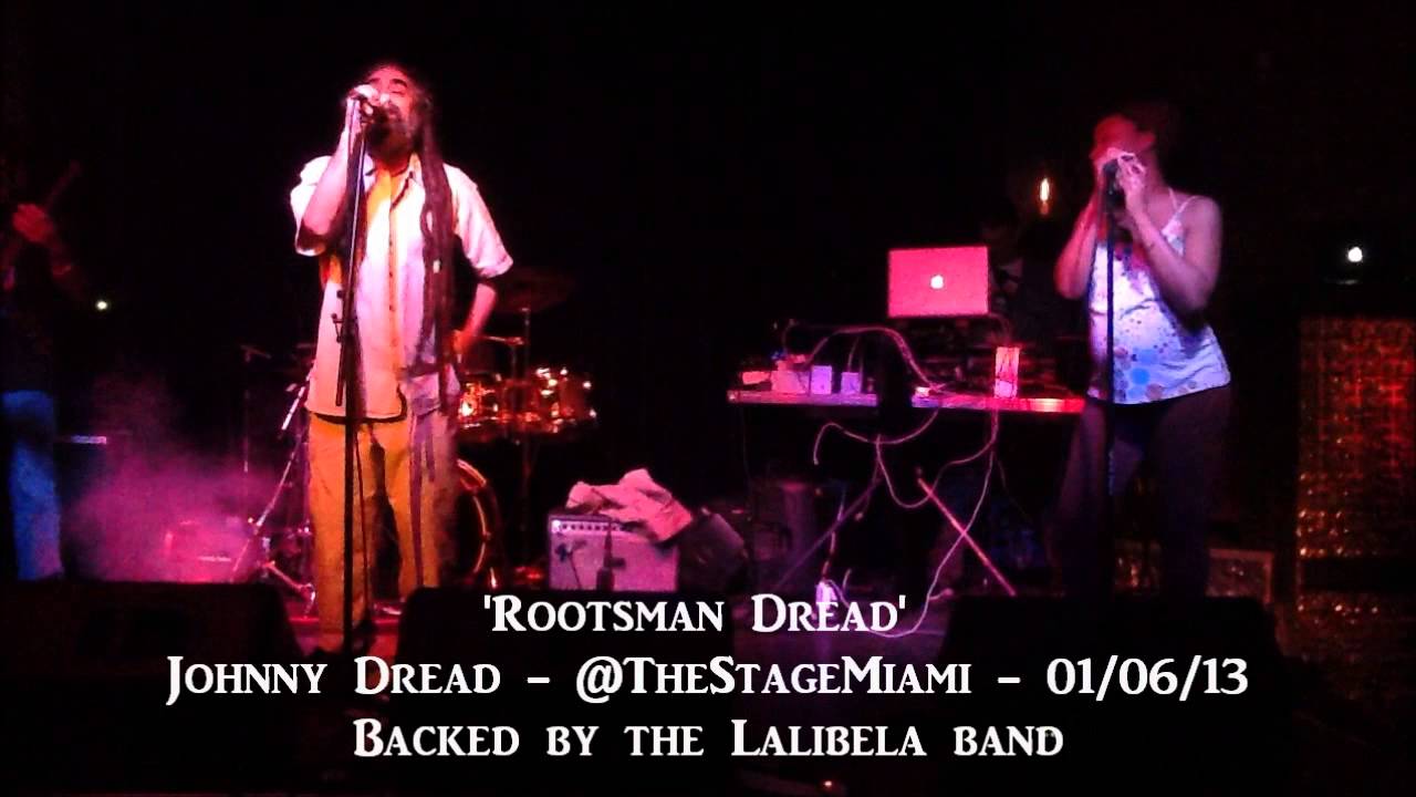 'Rootsman Dread' - Johnny Dread.. backed by the Lalibela band @ The ...
