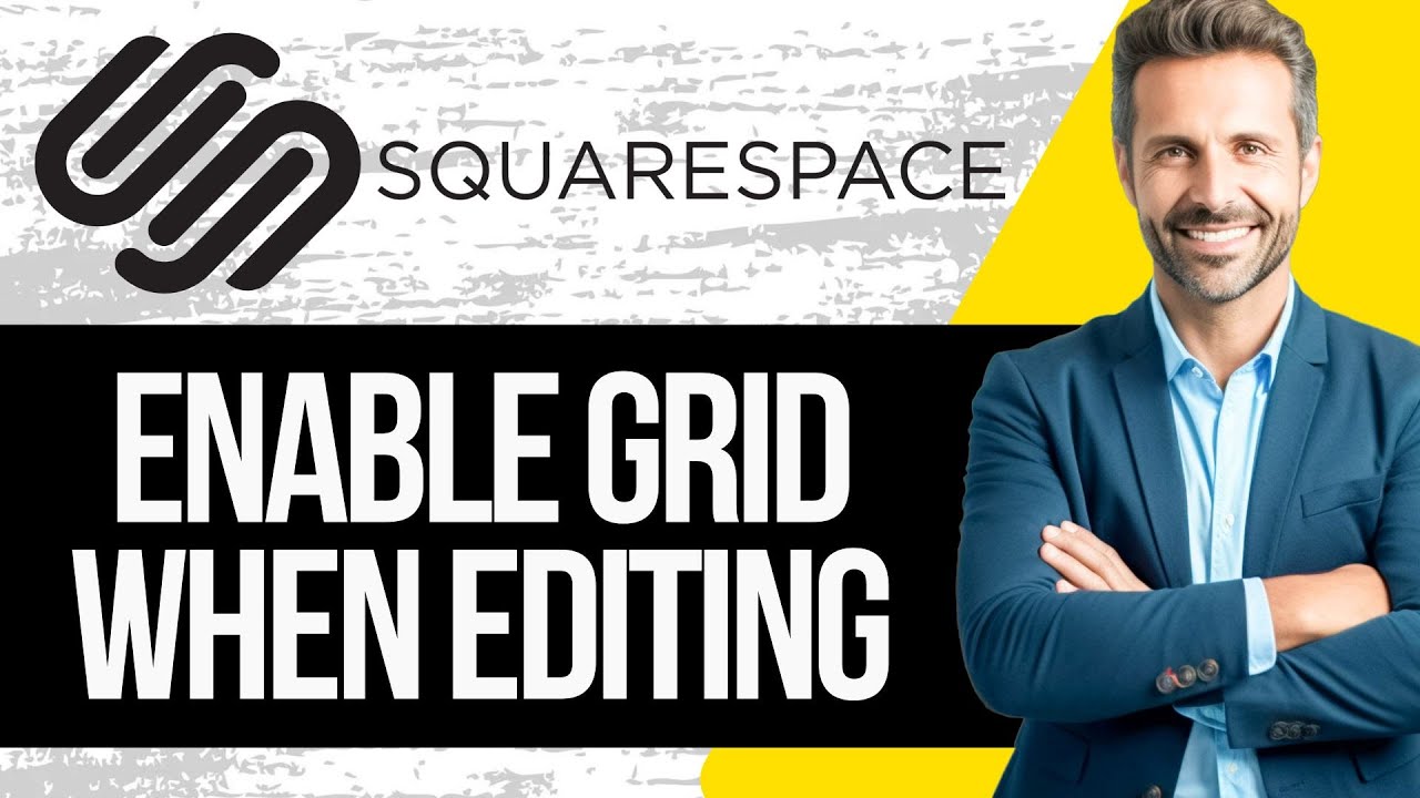 How to Enable Grid When Editing on Squarespace - YouTube