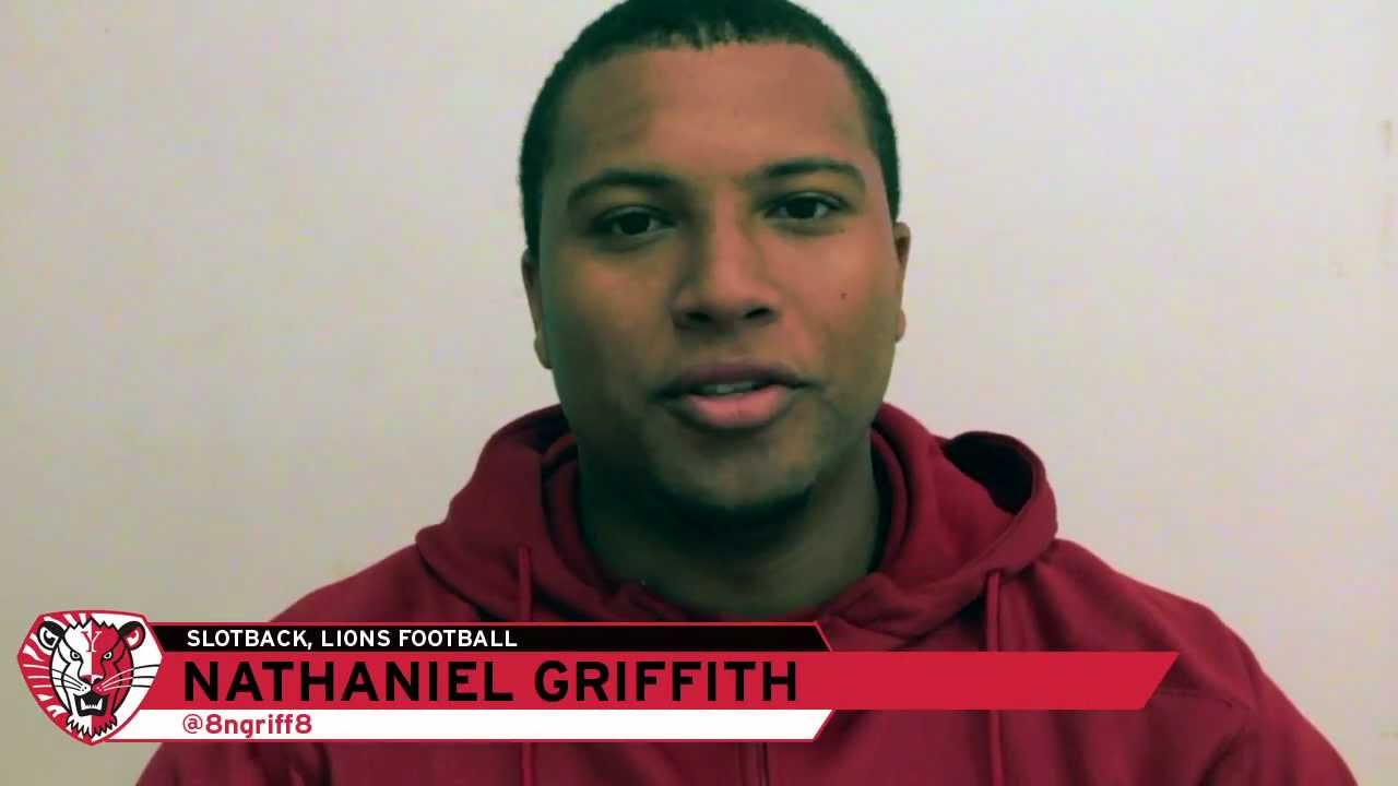 York Lions | Getting to know... Nathaniel Griffith (Football) - YouTube
