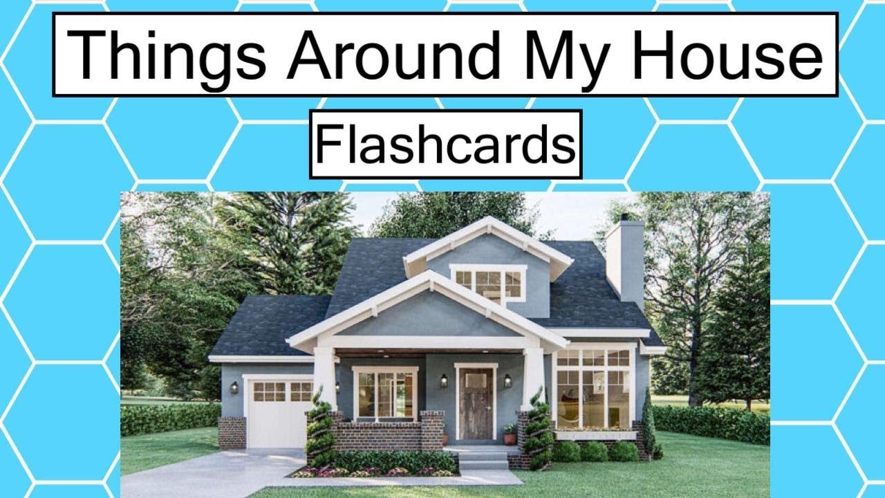 Things Around My House Flashcards - YouTube