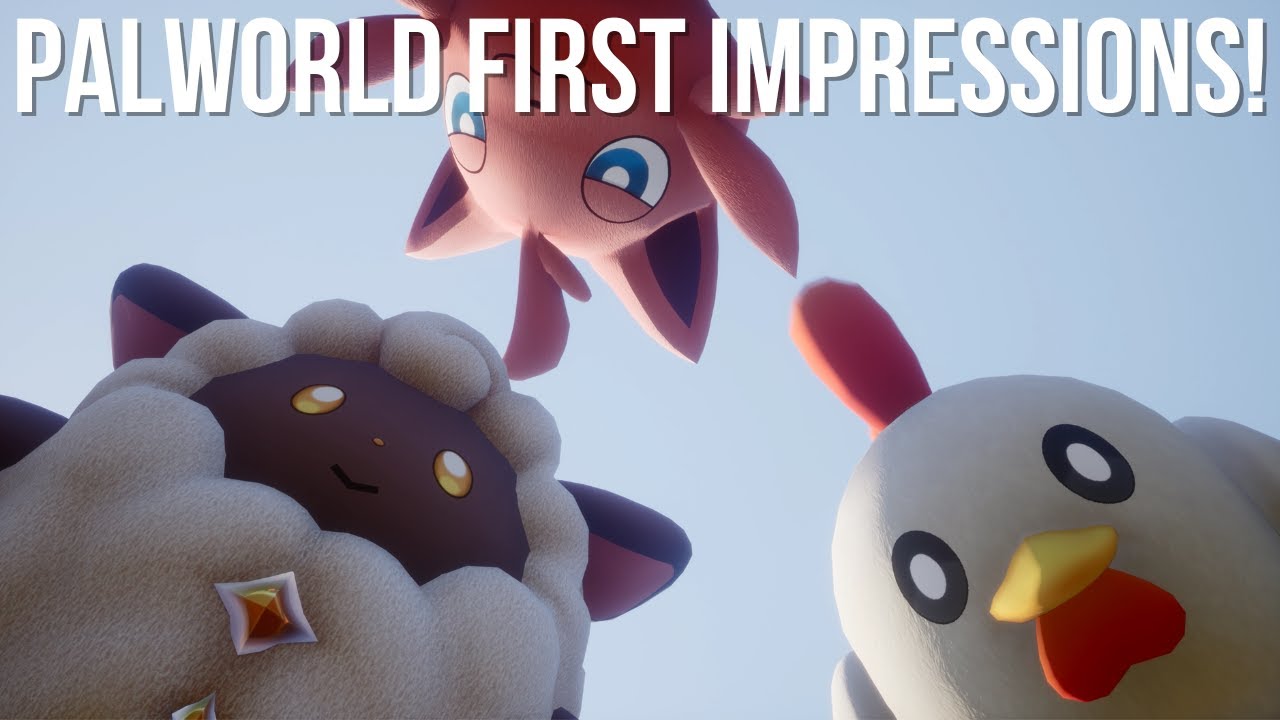 'Pokemon with guns!' | Palworld Initial Gameplay and Impressions (4K ...