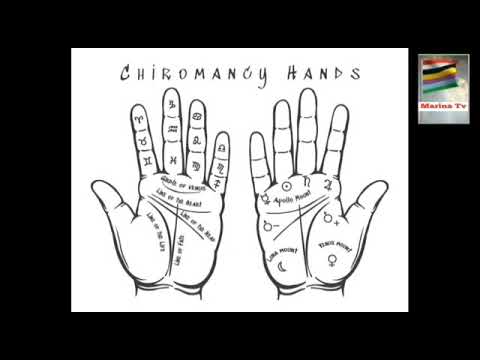 Chiromancy hand - YouTube