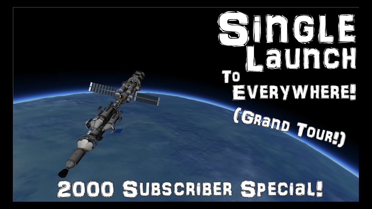 KSP: Grand Tour - Stealing Flags (2,000 Subscriber Special) - YouTube