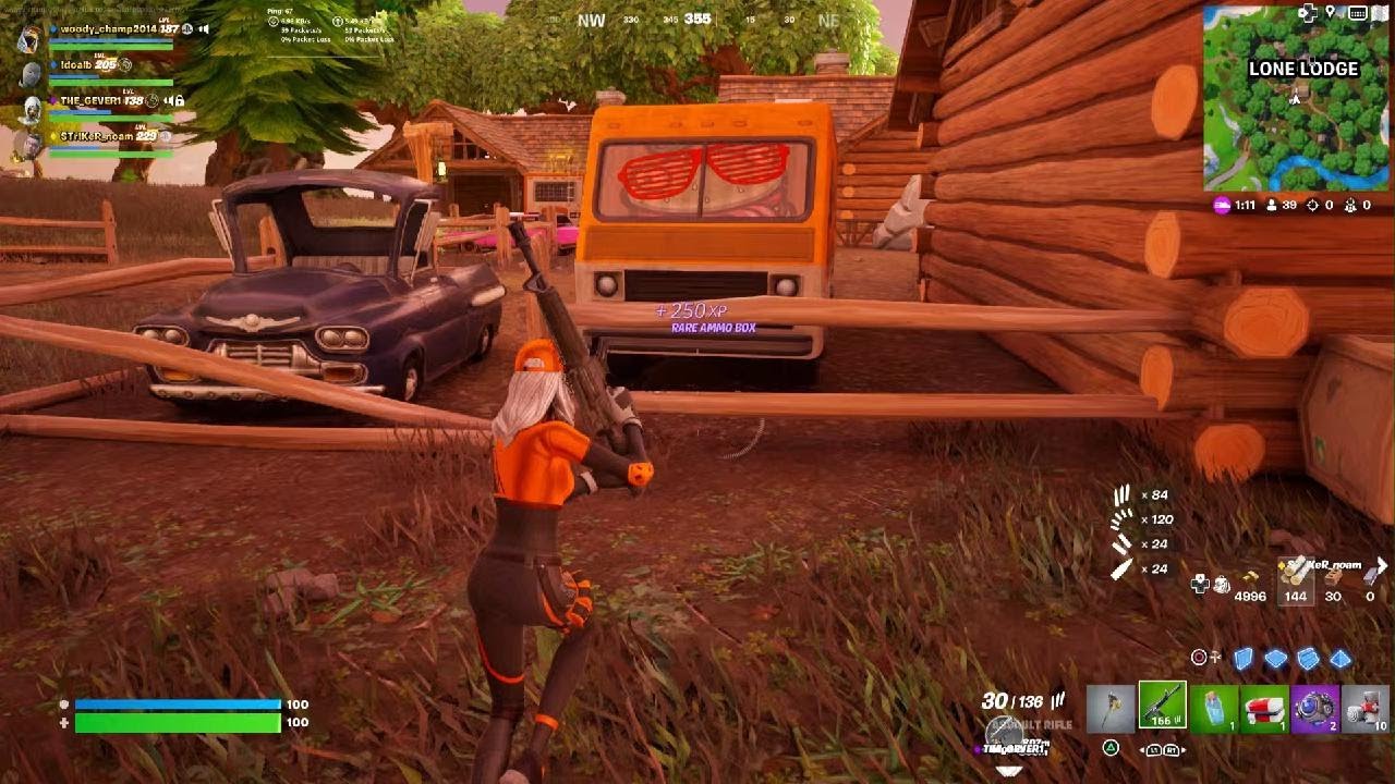 the one god chest challenge in fortnite - YouTube