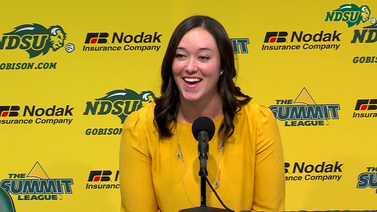 NDSU Volleyball Signing Day Press Conference - YouTube