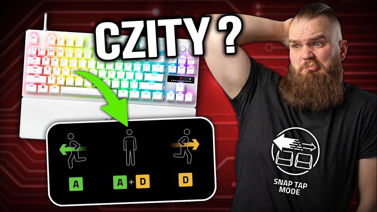 Przyszłość grania, czy jednak oszustwo? 😏🤔 Razer Snap Tap i Wooting ...