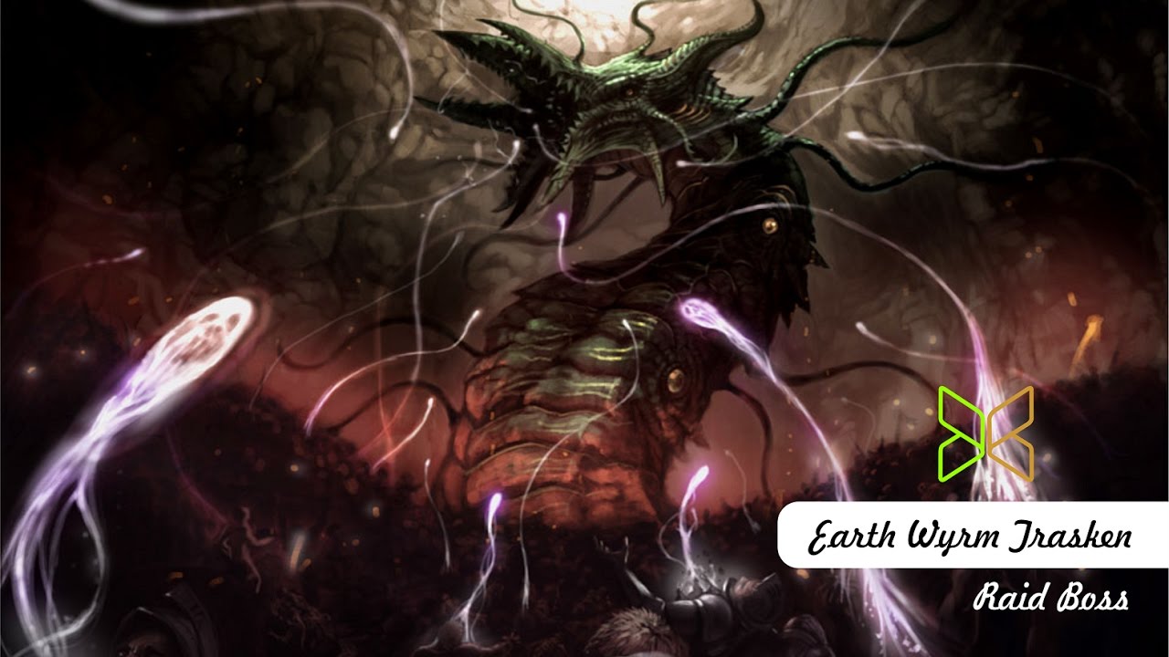 Raid Earth Wyrm Trasken Boss - Lineage 2 Helios - YouTube