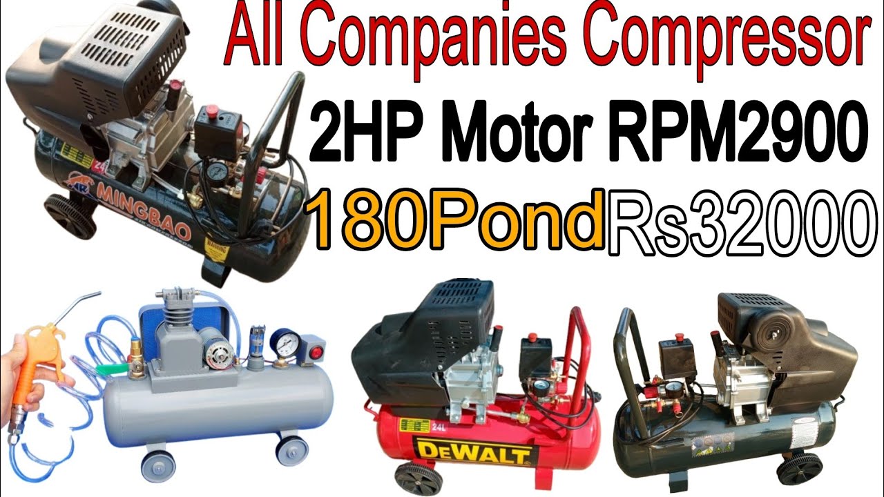 How Making Kompresor 500 /Air Compressor Complete Process | Raw ...