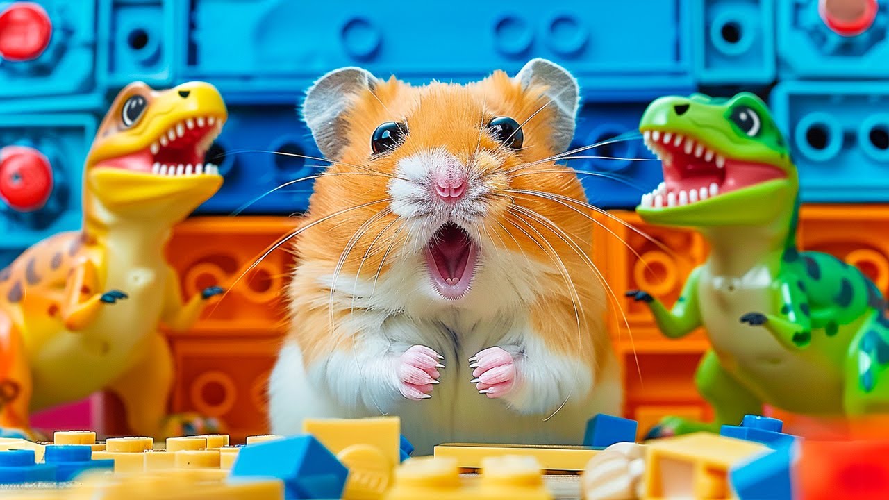 Hamster Escapes the Colorful Toy Park Maze | Hamster Maze - YouTube