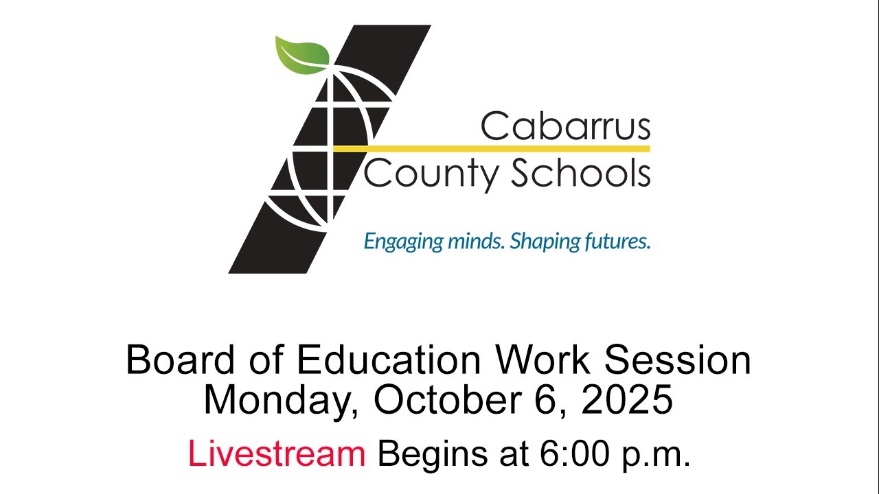 CCS Board of Education Work Session | Monday, October 8, 2025 | Meeting ...