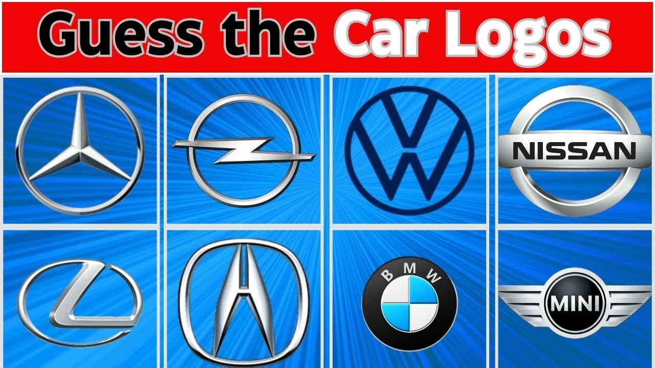 Guess Car Brand Logos | 35 Logos in 3 seconds - YouTube