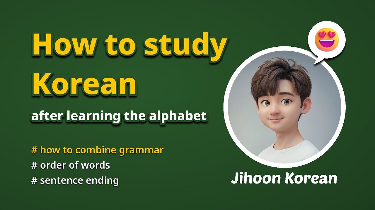 How to study Korean after learning Korean Alphabet - YouTube