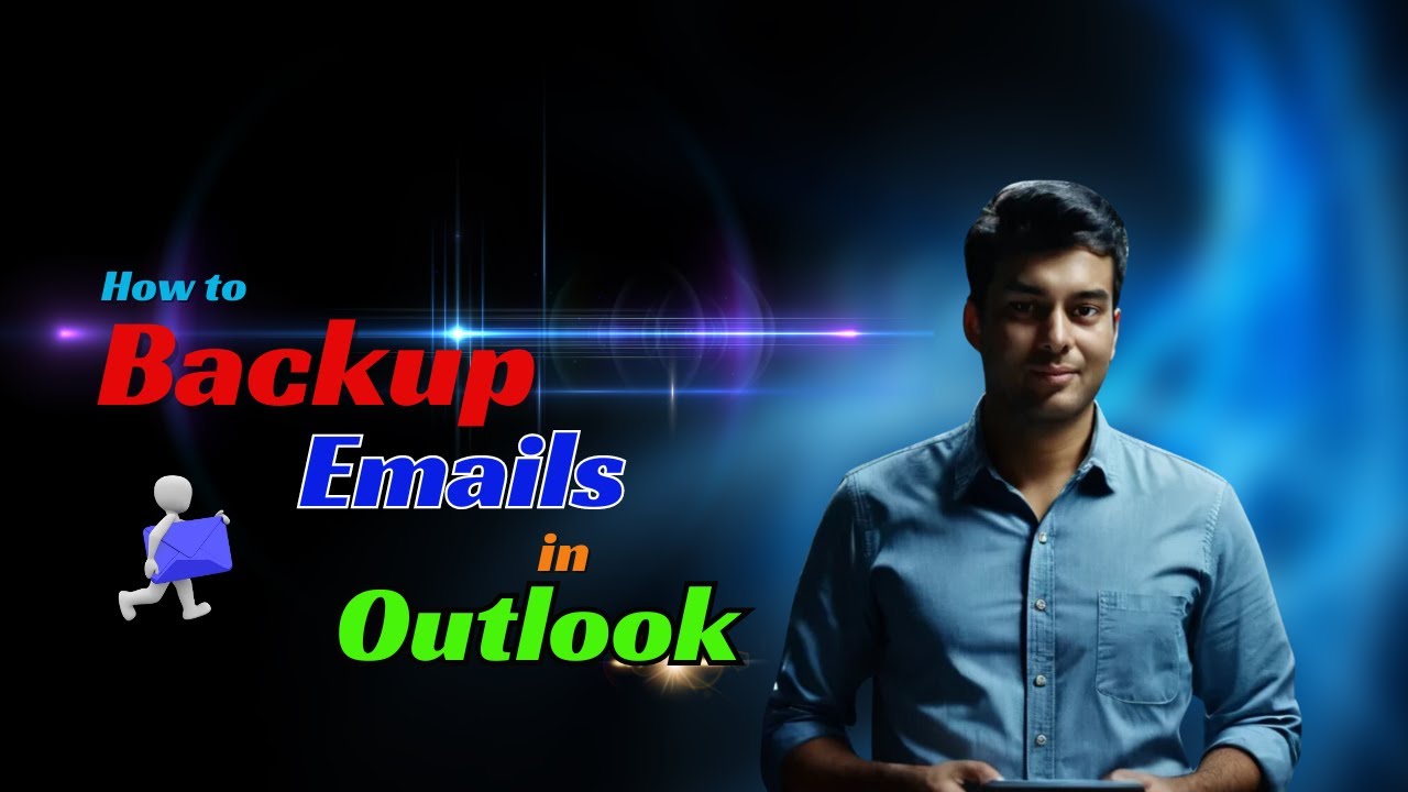 How to Backup your Emails in Outlook? - YouTube