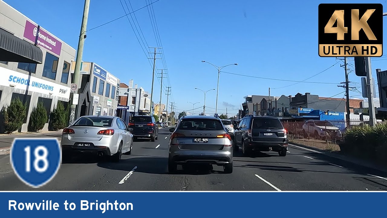 [AUS] State Route 18: ROWVILLE to BRIGHTON (Real-Time Drive) - YouTube