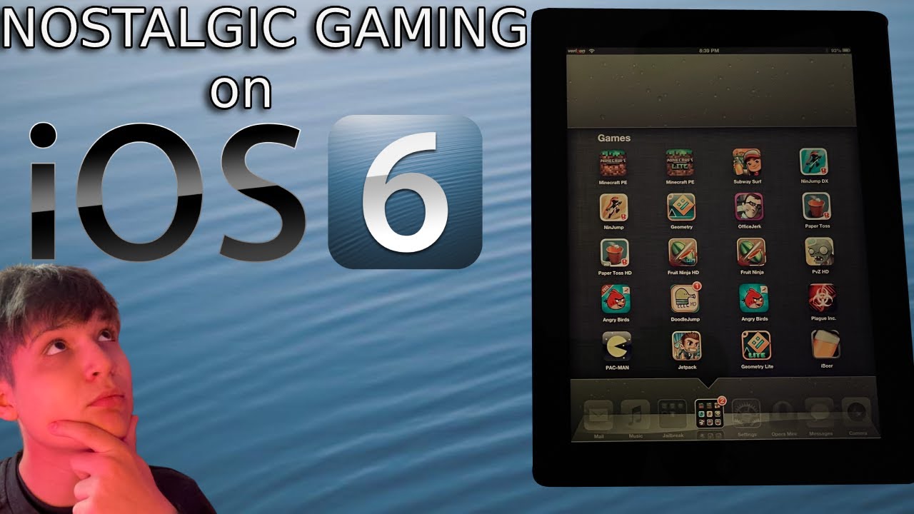 Playing NOSTALGIC Games on iOS 6 Part 2! - YouTube