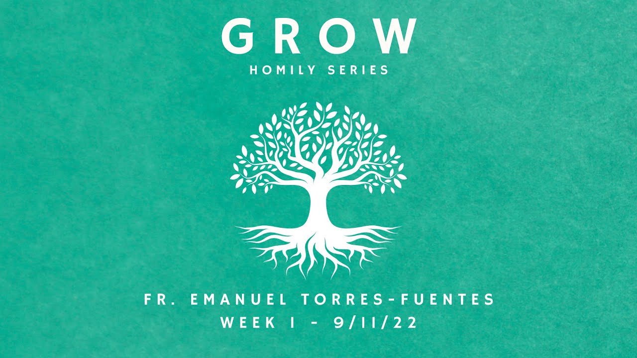 GROW Series - Week 1 Homily - YouTube