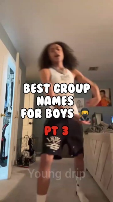 Best group names for boys #groupnames #drip #shortvideo - YouTube