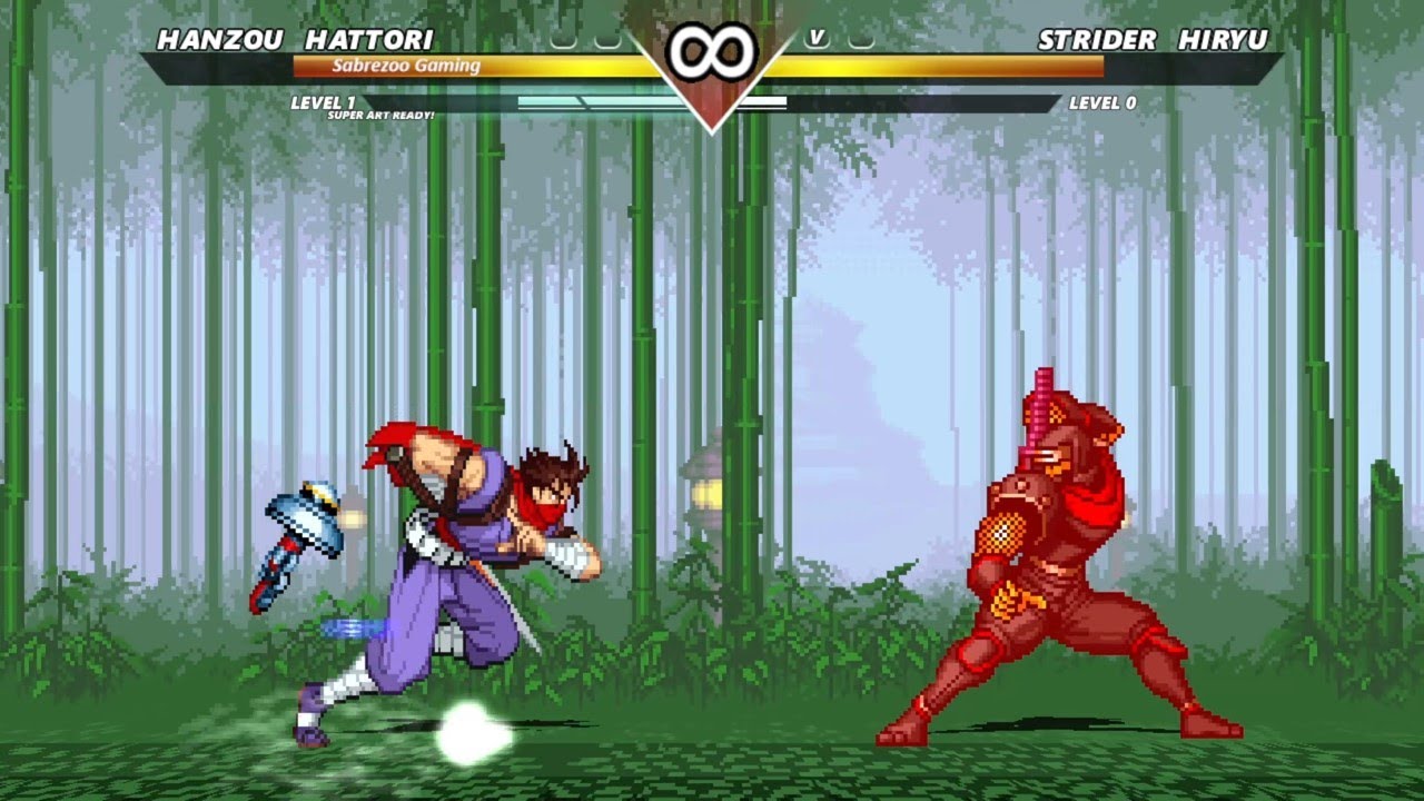 Hanzou Hattori vs Strider Hiryu | Here Come's The Ninja !! | NINJA ...