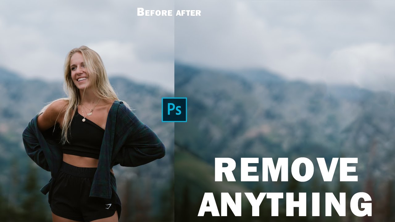 remove anything on photoshop l How to Remove Anything from a Photo in ...