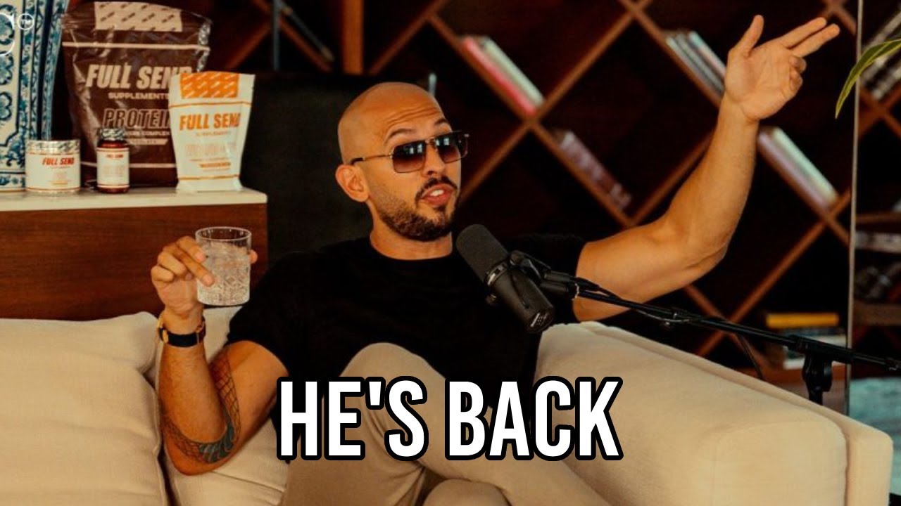 Andrew Tate Returns To Twitter - YouTube
