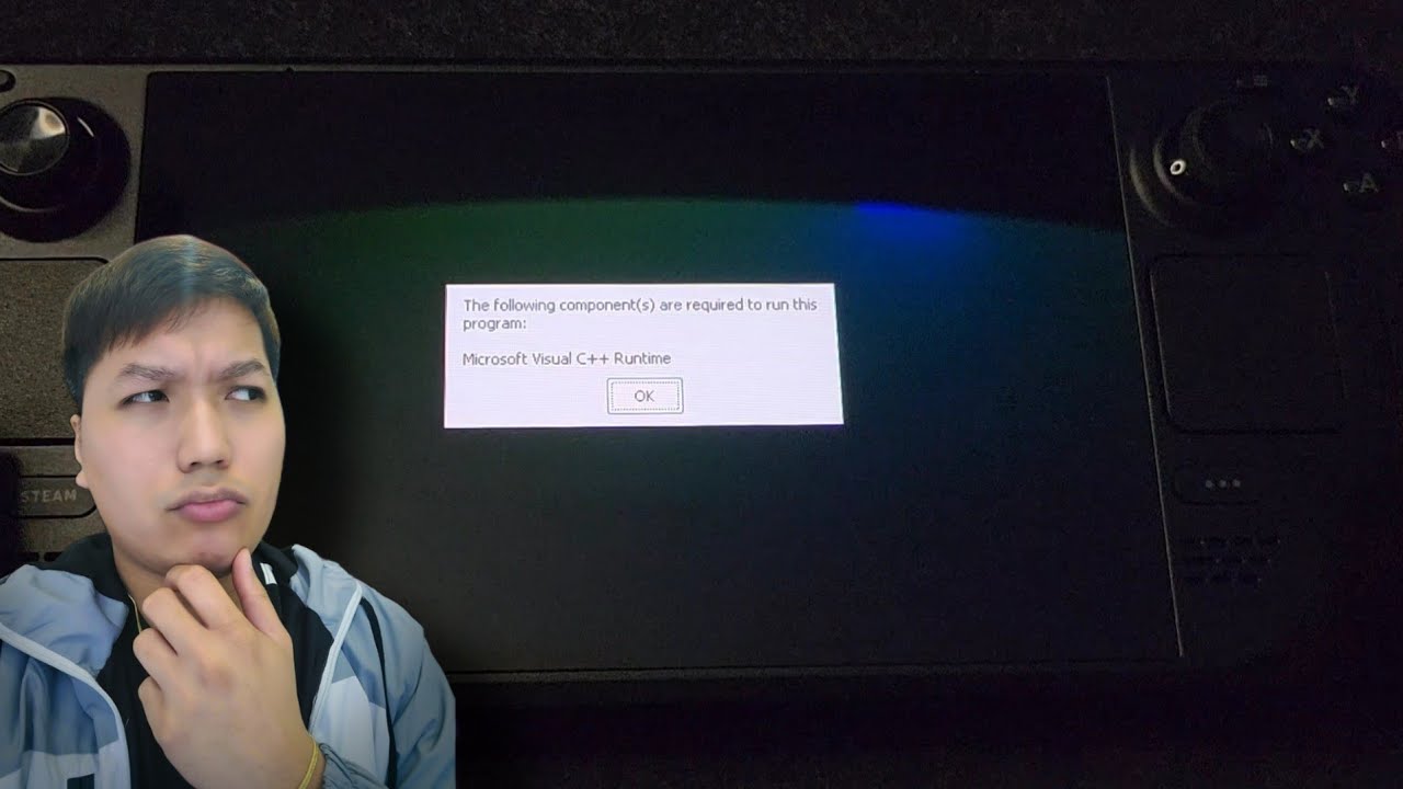 How to Fix Microsoft Visual Issue on Steamdeck - YouTube