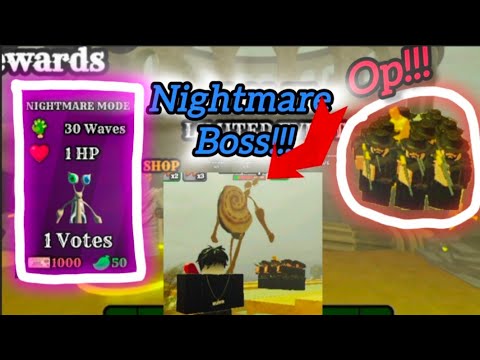 How to win nightmare mode in dead Defense Roblox - YouTube