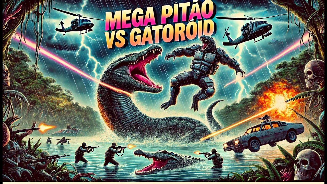 Mega Pitão vs Gatoroid | HD | Ação | Filme Completo em Português - YouTube