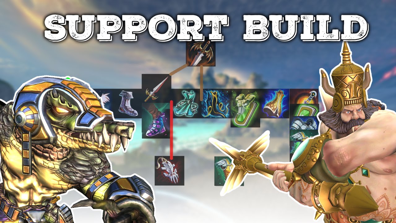 SMITE: NEW SUPPORT BUILD | SELFISH SUPPORT | In-Depth Stats & variants ...