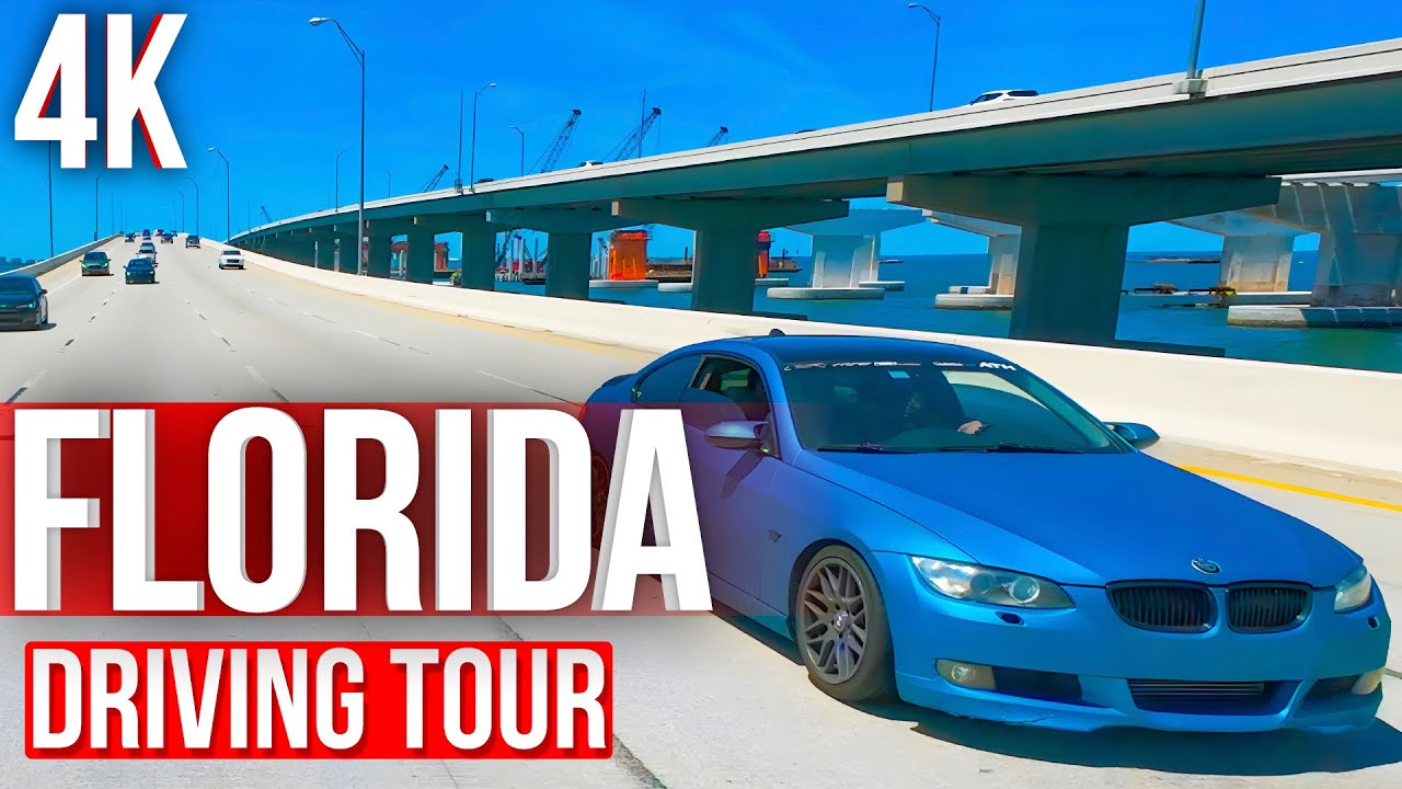 REAR VIEW DRIVING TOUR | TAMPA HIGHWAY - YouTube