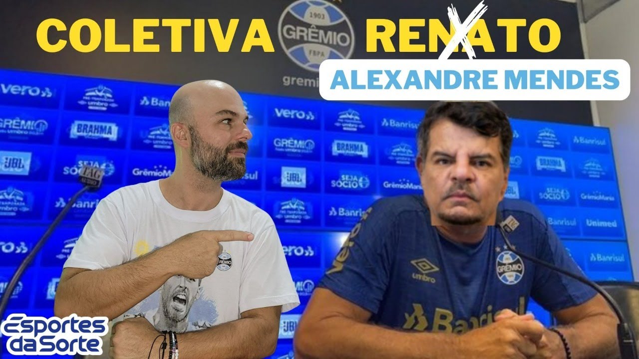 COLETIVA RENATO ( ALEXANDRE MENDES) | YPIRANGA X GRÊMIO - YouTube