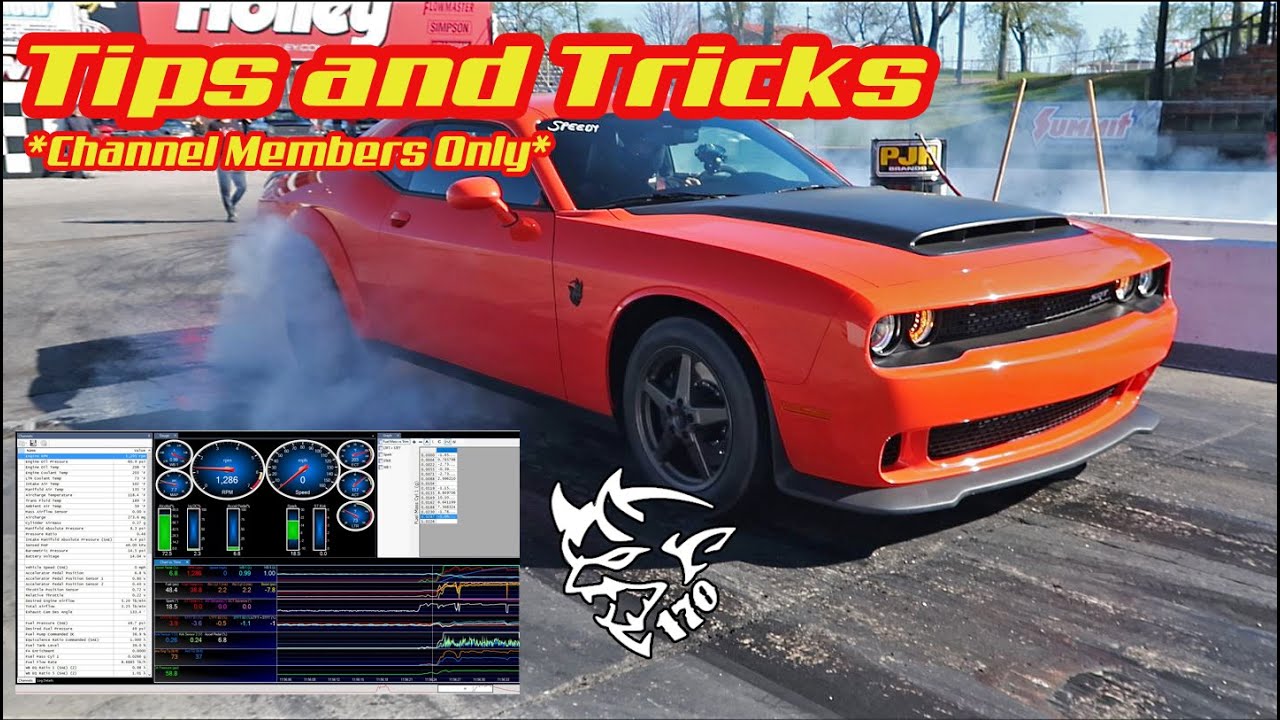 Demon 170 Time Slips and Data Logs - YouTube