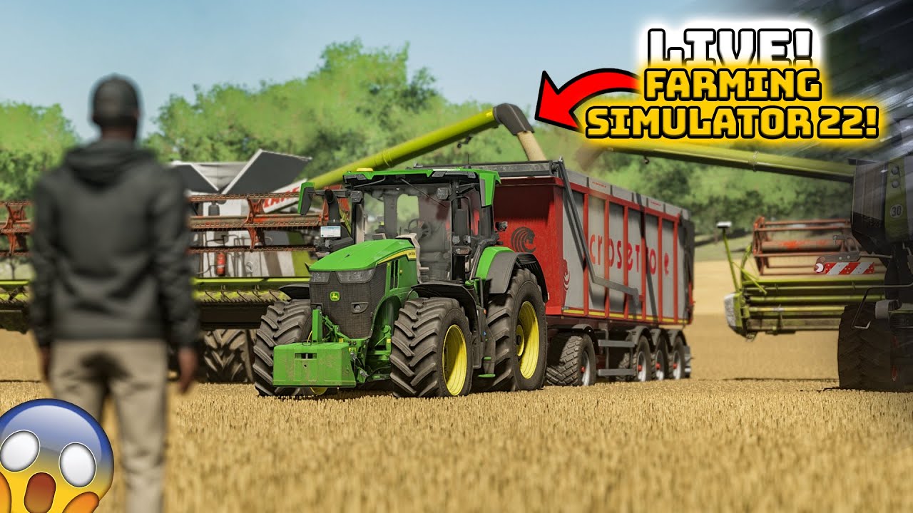 🔴LIVE! - Poszło na czarne😎 Farming Simulator 22🔥#fs22 # ...