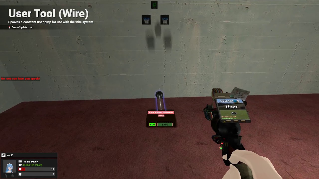 Gmod Autocollecting printers with wire - YouTube