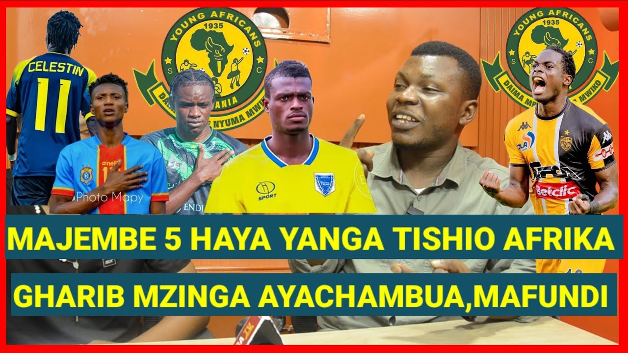 GHARIB MZINGA AYACHAMBUA MAJEMBE MATANO HAYA YAKITUA YANGA NUSU FAINALI ...