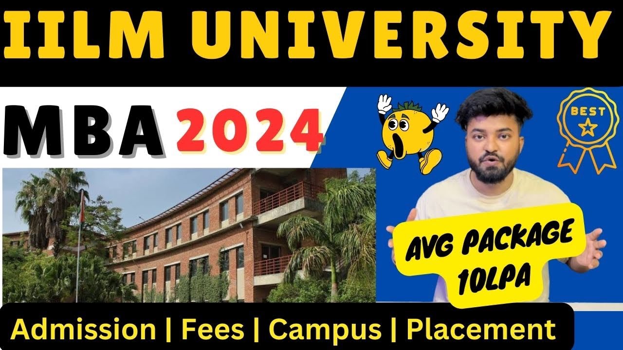 MBA IN IILM UNIVERSITY 2024 | REVIEW | 9 LPA AVERAGE PACKAGE 😱| Top ...