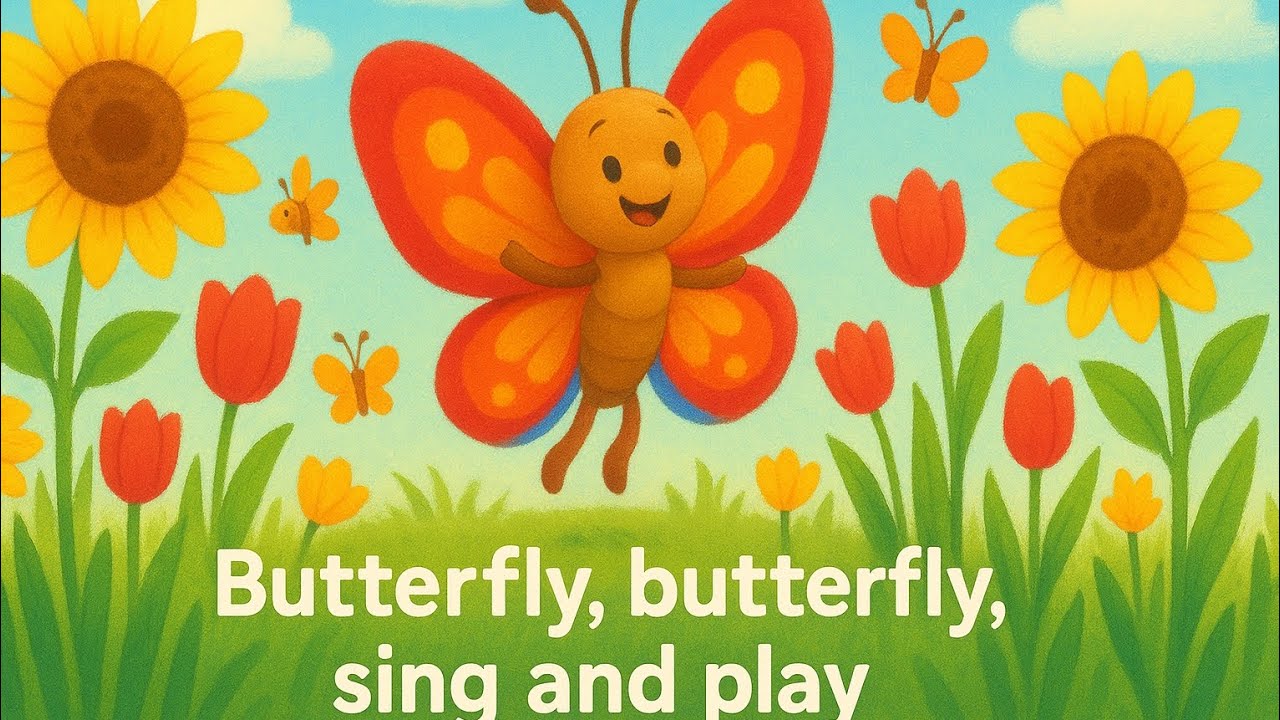 Butterfly, Butterfly – Magical Animated Poem for Kids | Learn & Sing ...