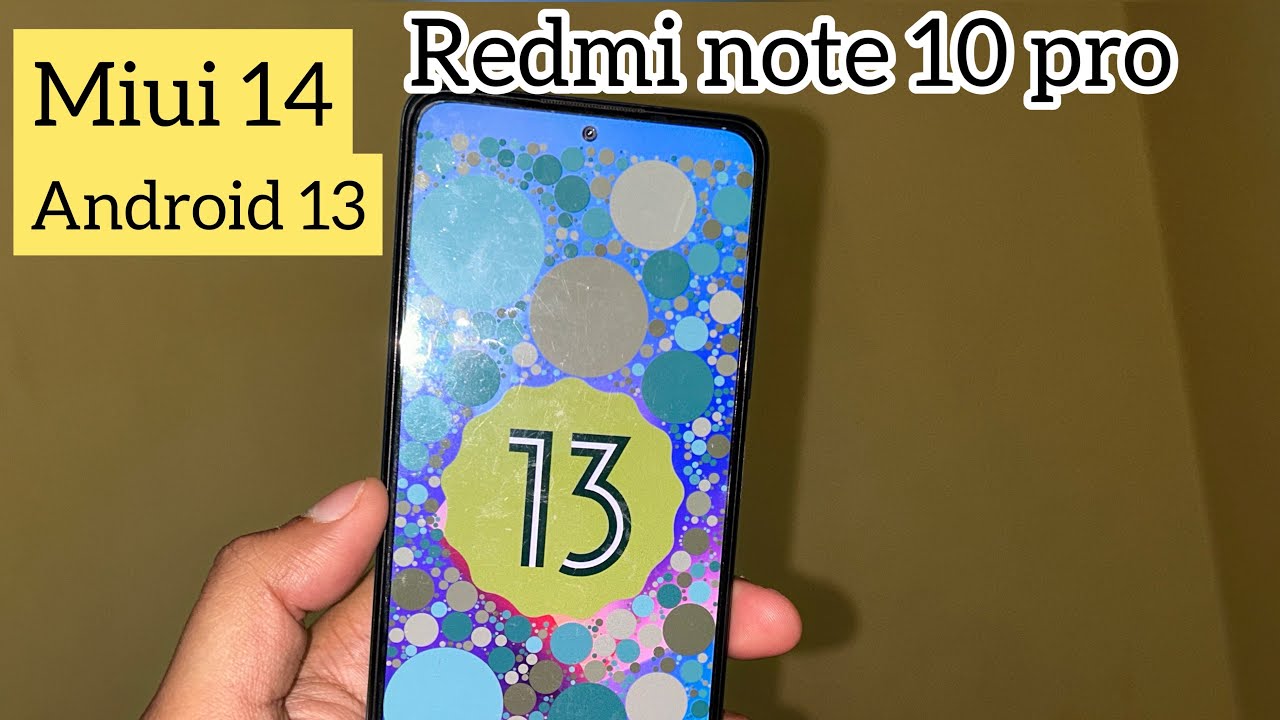 Redmi note 10 pro miui 14 update android 13 😍 #xiaomi #redmi #android ...