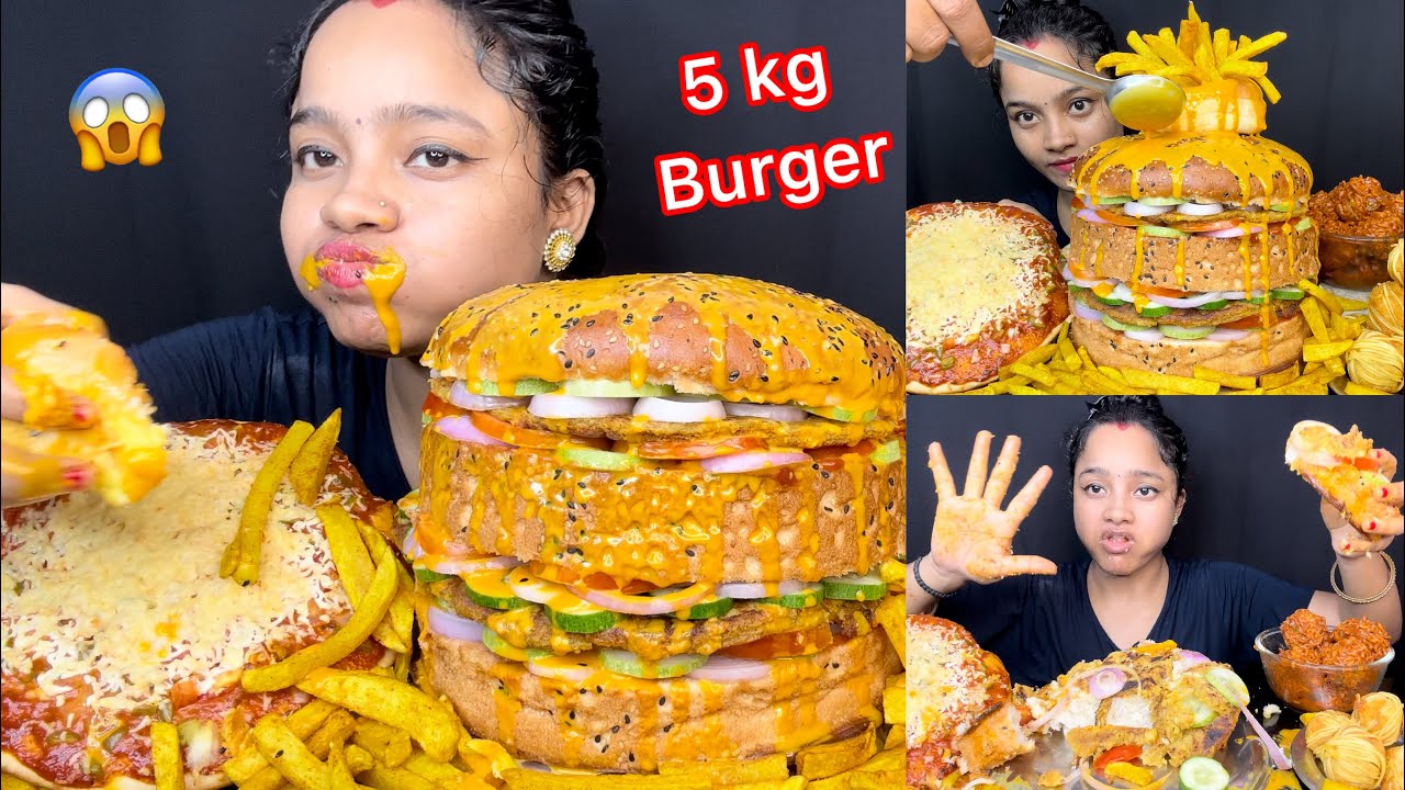 5 KG MAHARAJA BURGER CHALLENGE 🍔😱 - YouTube