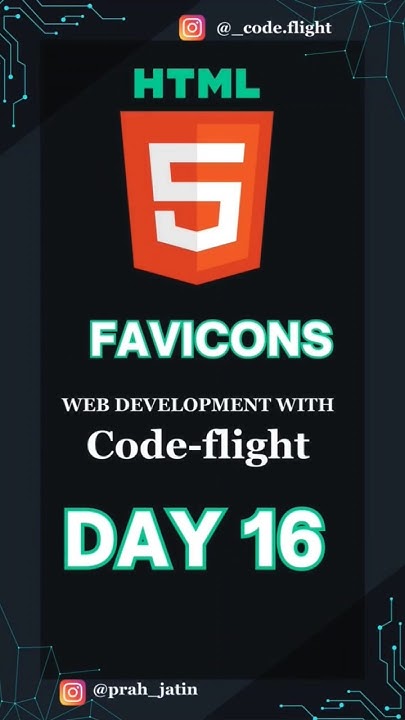 Unlocking the mystery of HTML Favicons||web development||code-flight||#code #html #programming # ...