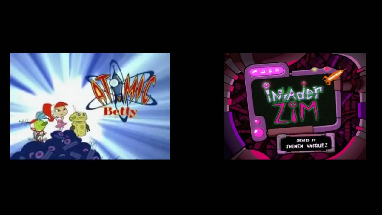 Atomic Betty and Invader Zim theme mix - YouTube