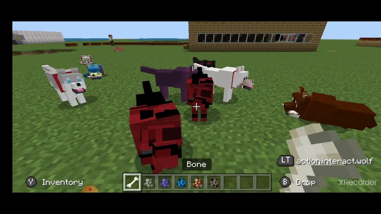 Minecraft mods ep 9 more wolfs mod - YouTube